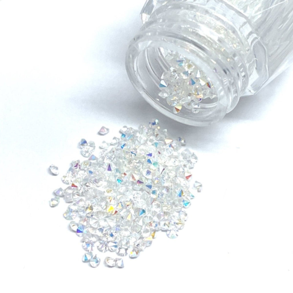 Crystal AB Pixie Crystals for nails. - The Unicorn's Den £9.99